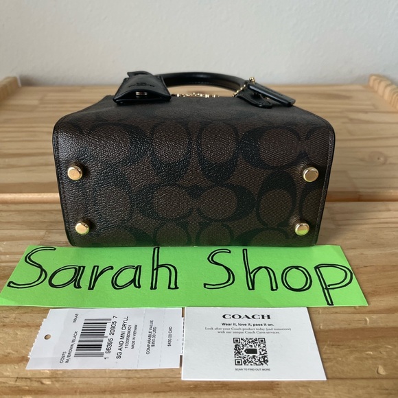 Coach | Bags | Coach Andrea Mini Carryall In Signature | Poshmark